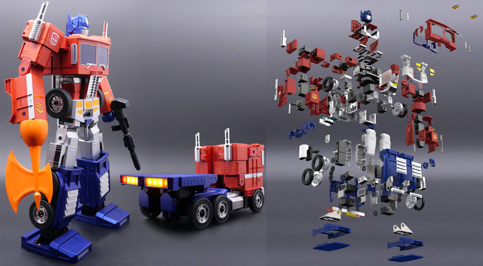 Robot Transformers Optimus Prime (conversion automatique) – Édition ...
