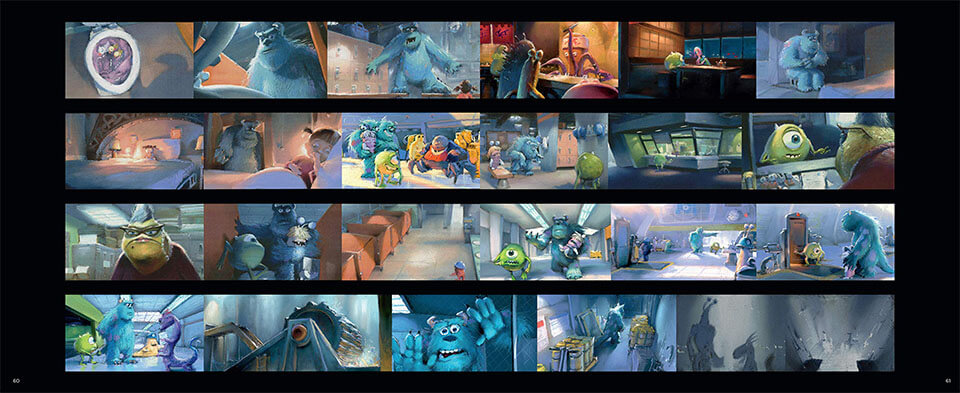 The Art of Pixar : The Complete Colorscripts – artbook storyboard en ...