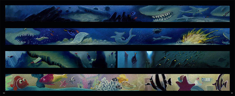 The Art of Pixar : The Complete Colorscripts – artbook storyboard en ...