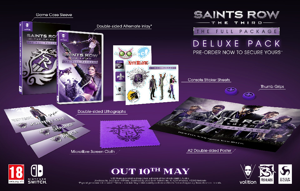 Saint Row The Third : The Full Package – Deluxe Pack