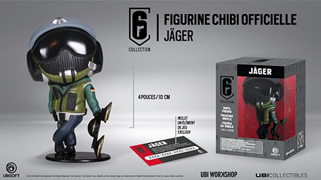 Une nouvelle collection de figurine Chibi pour Rainbow 6 : Siège