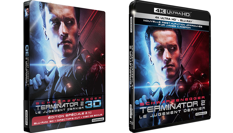 Un collector et un steelbook pour Terminator 2 en 3D et 4K