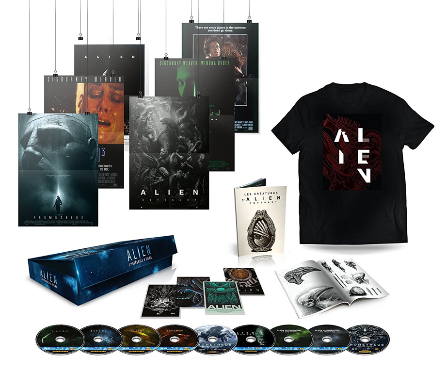 Un coffret intégral et un steelbook pour Alien : Covenant