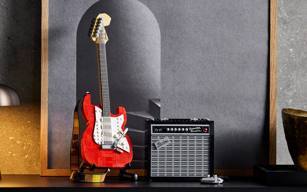 LEGO Ideas Guitare Fender Stratocaster