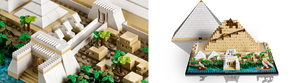 La grande pyramide de Gizeh - LEGO Architecture
