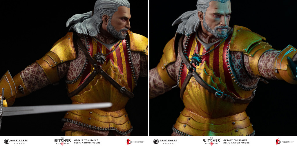 Une collection de figurines pour The Witcher 3