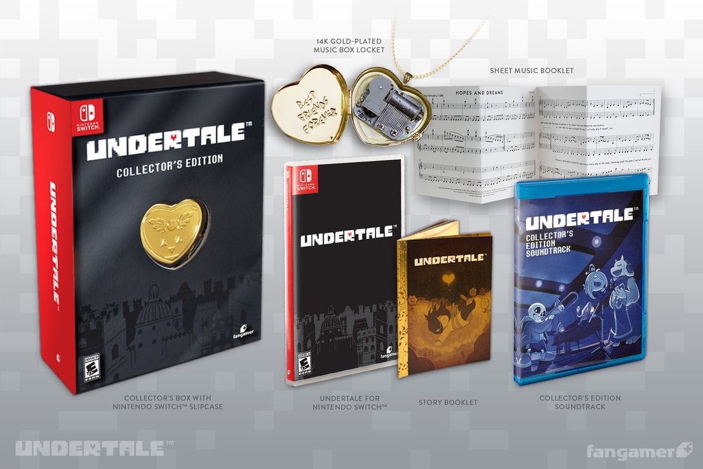 Une petite édition collector pour Undertale sur Switch